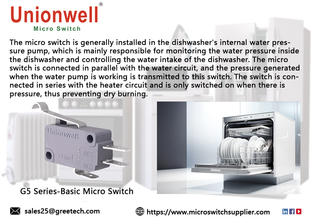 Dishwasher pressure switch applications and knowledge - Unionwell